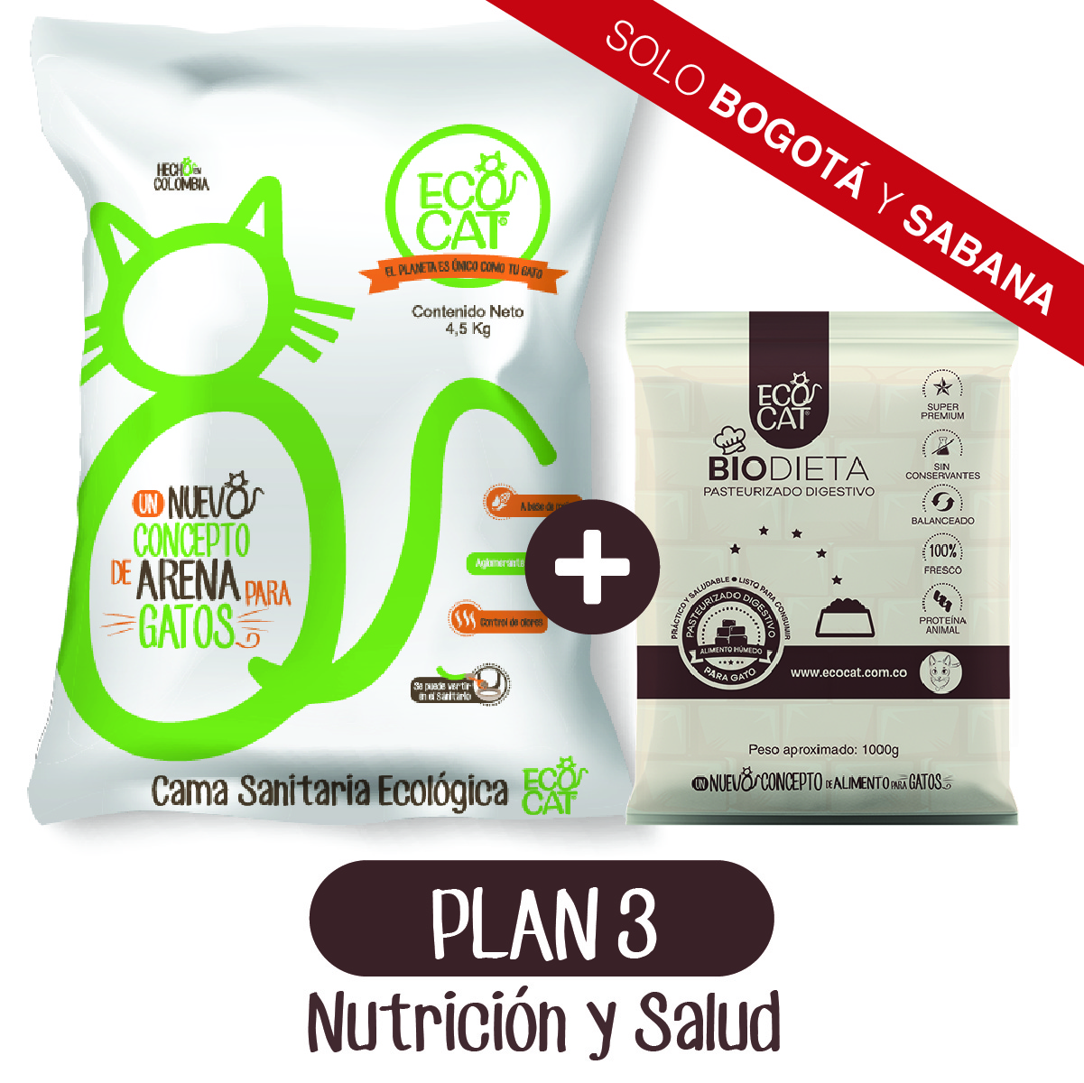 Fábrica de Arena y alimentos para gatos | ECOCAT® ♻