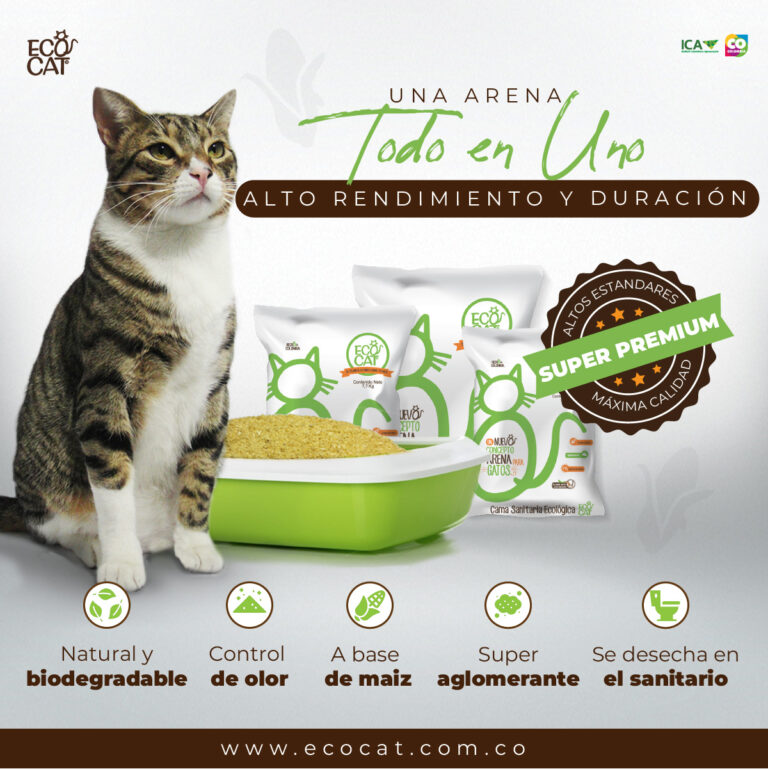 Ecocat Arena de Maíz Certificada: La Mejor Elección para tu Gato - Ecocat